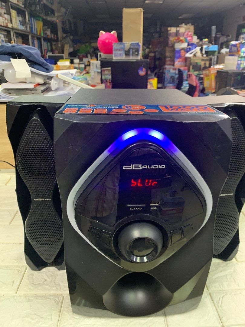 Dbaudio Max 82 2.1 Home Theater Subwoofer System 8” Woofer 1000watts ...