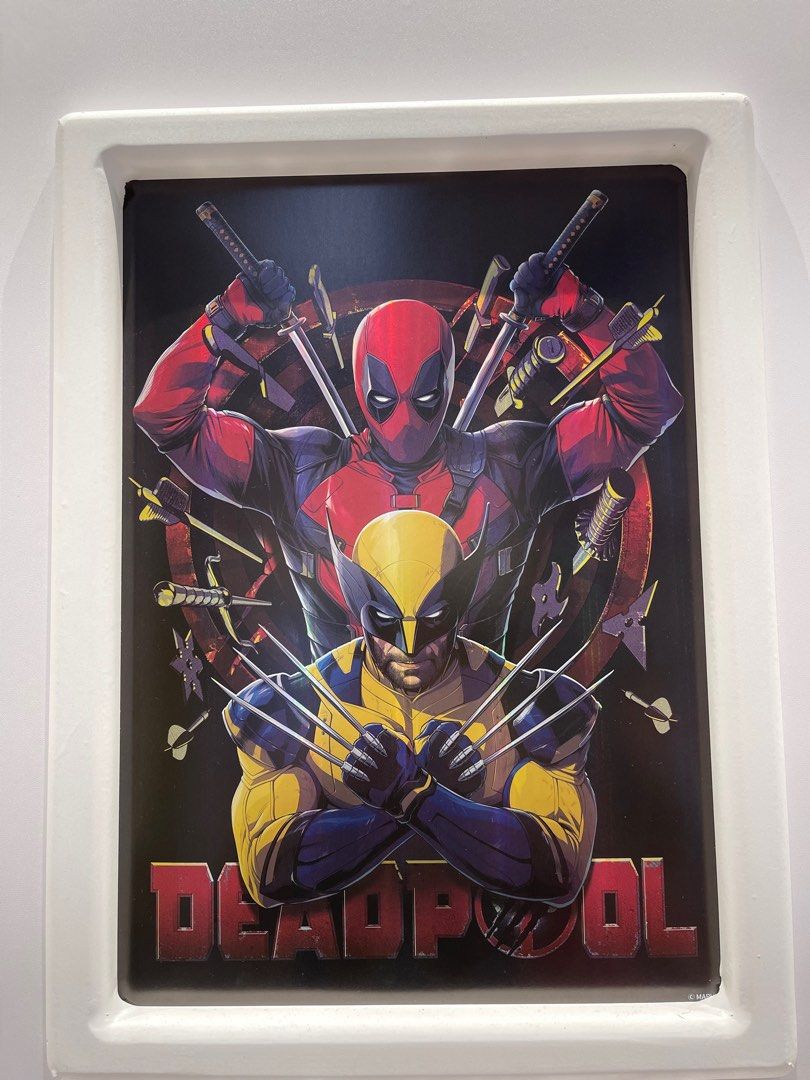 Deadpool & Wolverine Official Posters, Hobbies & Toys, Memorabilia ...