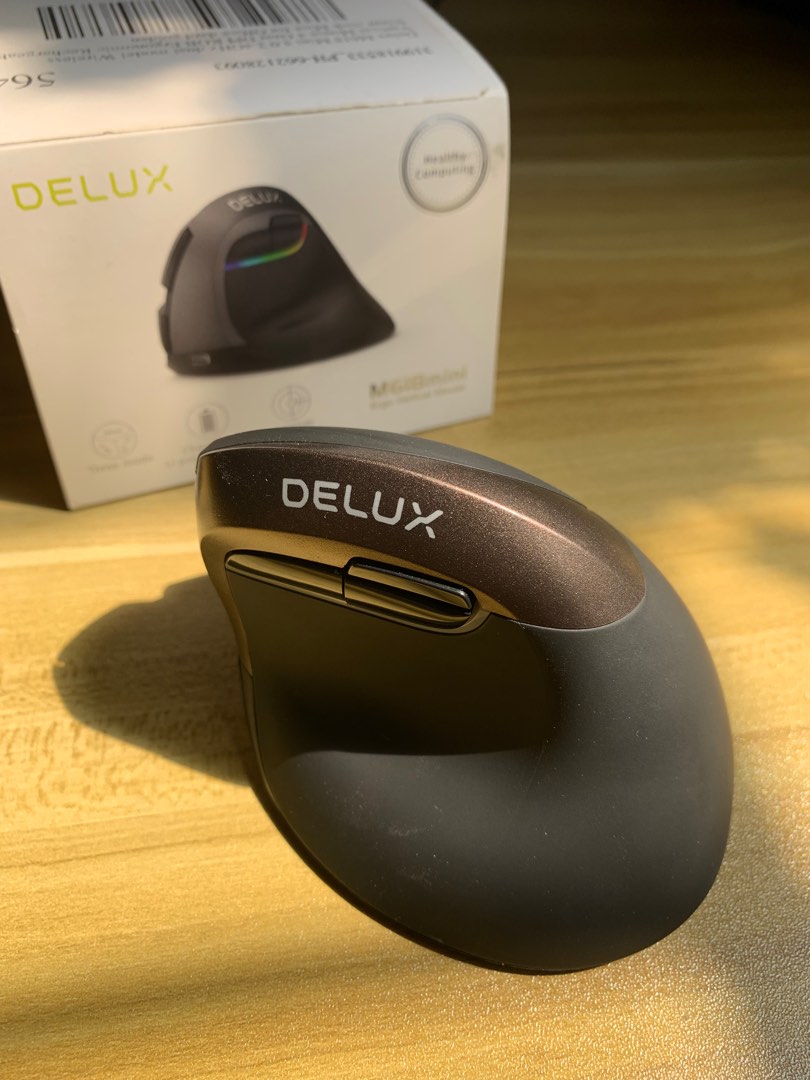 Delux M618 mini Vertical Mouse, Computers & Tech, Parts & Accessories ...