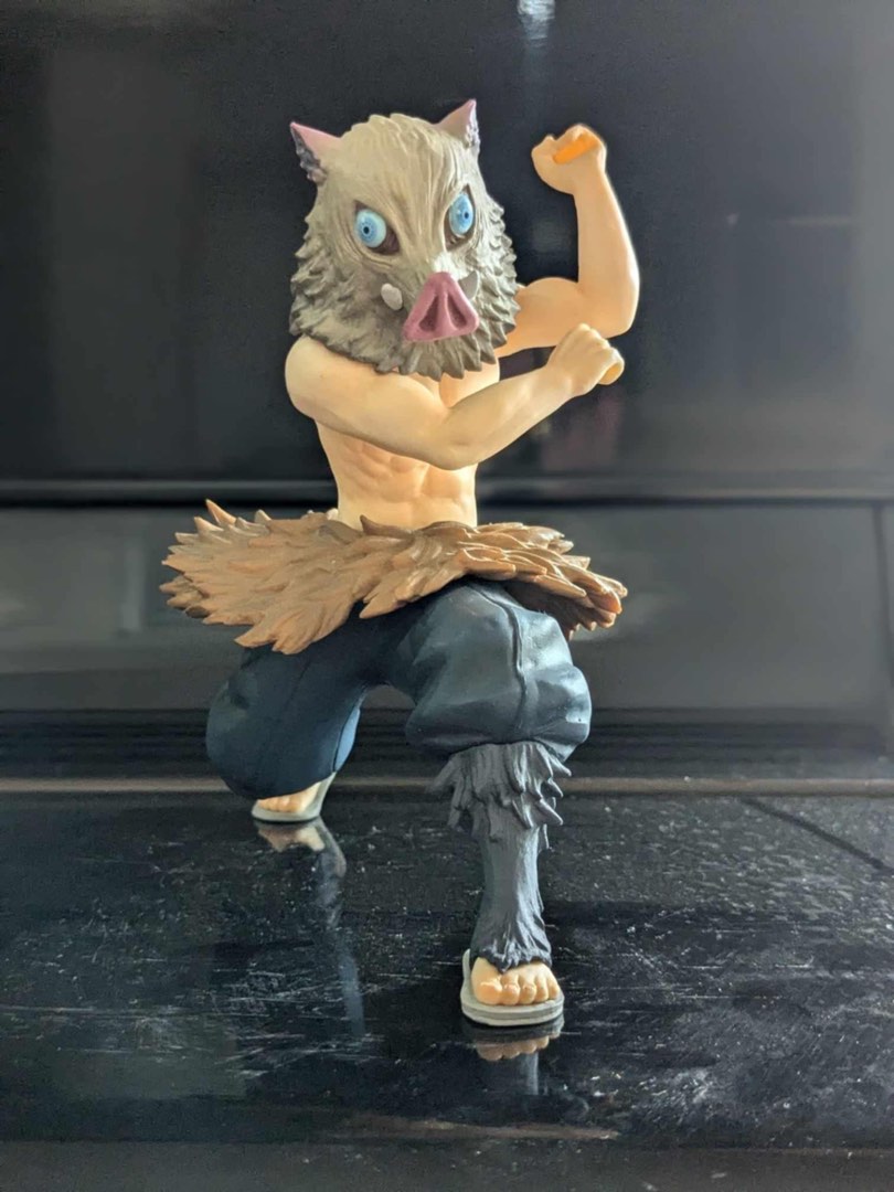 Demon Slayer Inosuke Figure, Hobbies & Toys, Toys & Games on Carousell