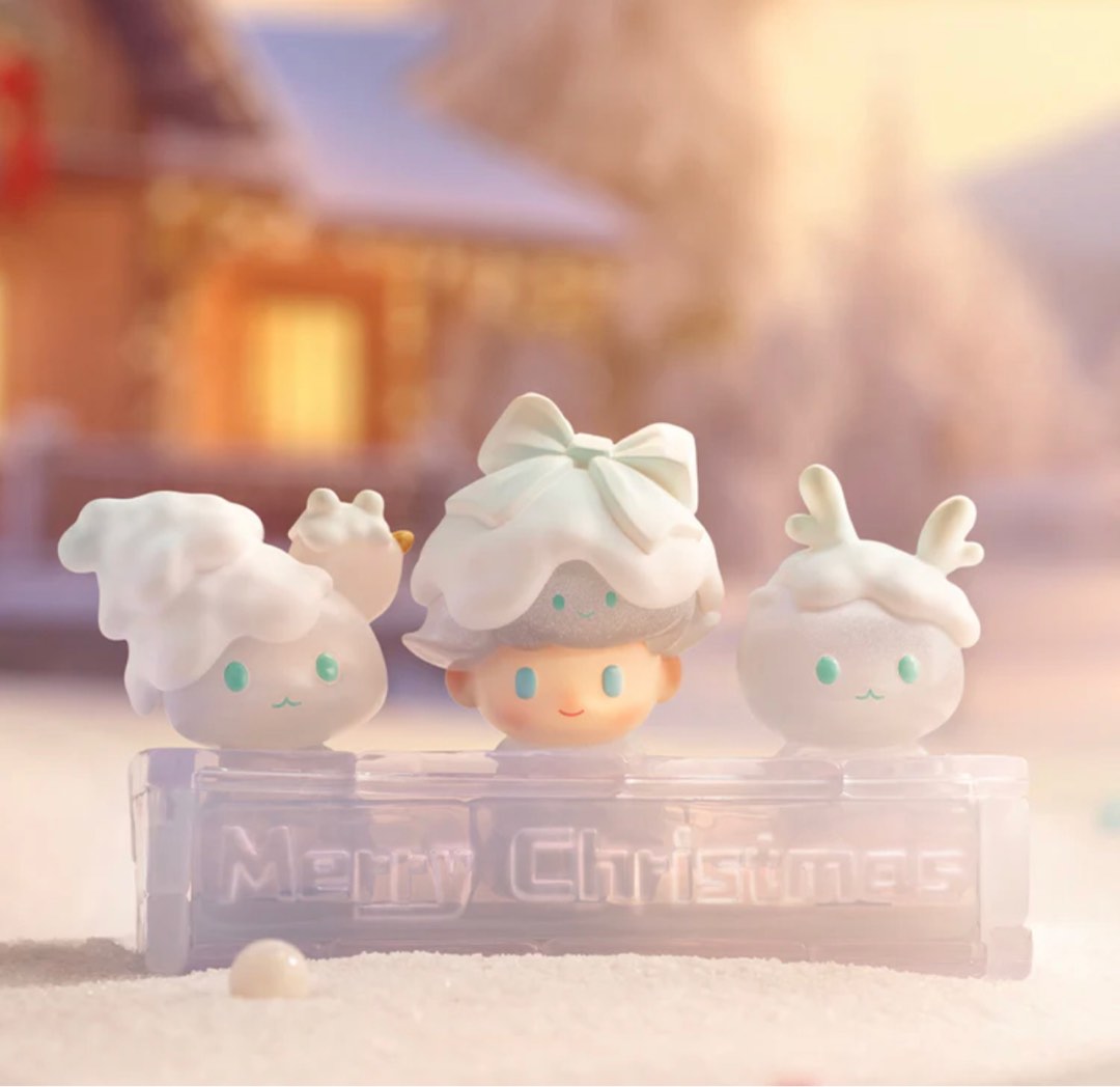 [FOR TINGI] POPMART Dimoo Letters from Snowman: Merry Christmas ...