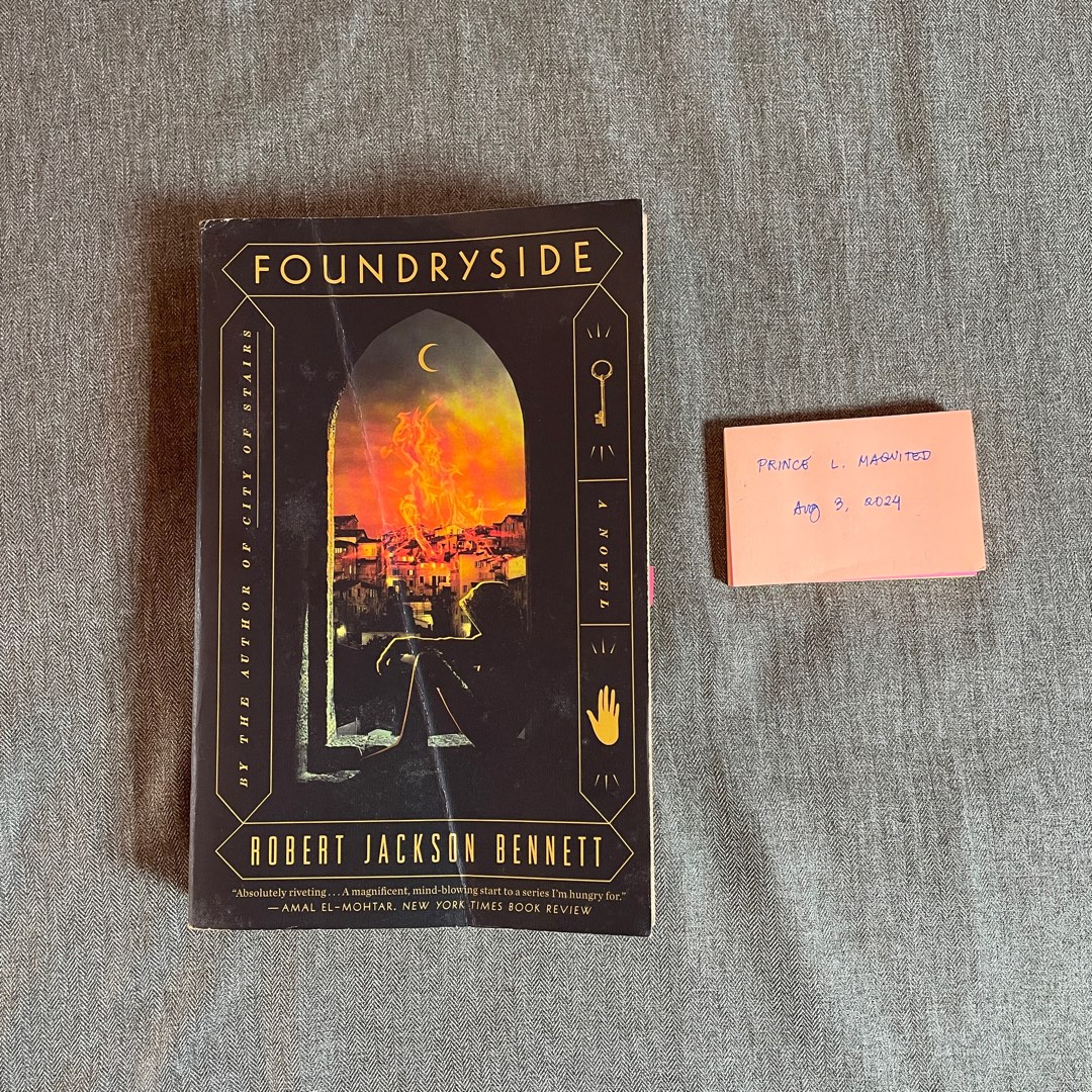 FOUNDRYSIDE by Robert Jackson Bennet PB, Hobbies & Toys, Books ...