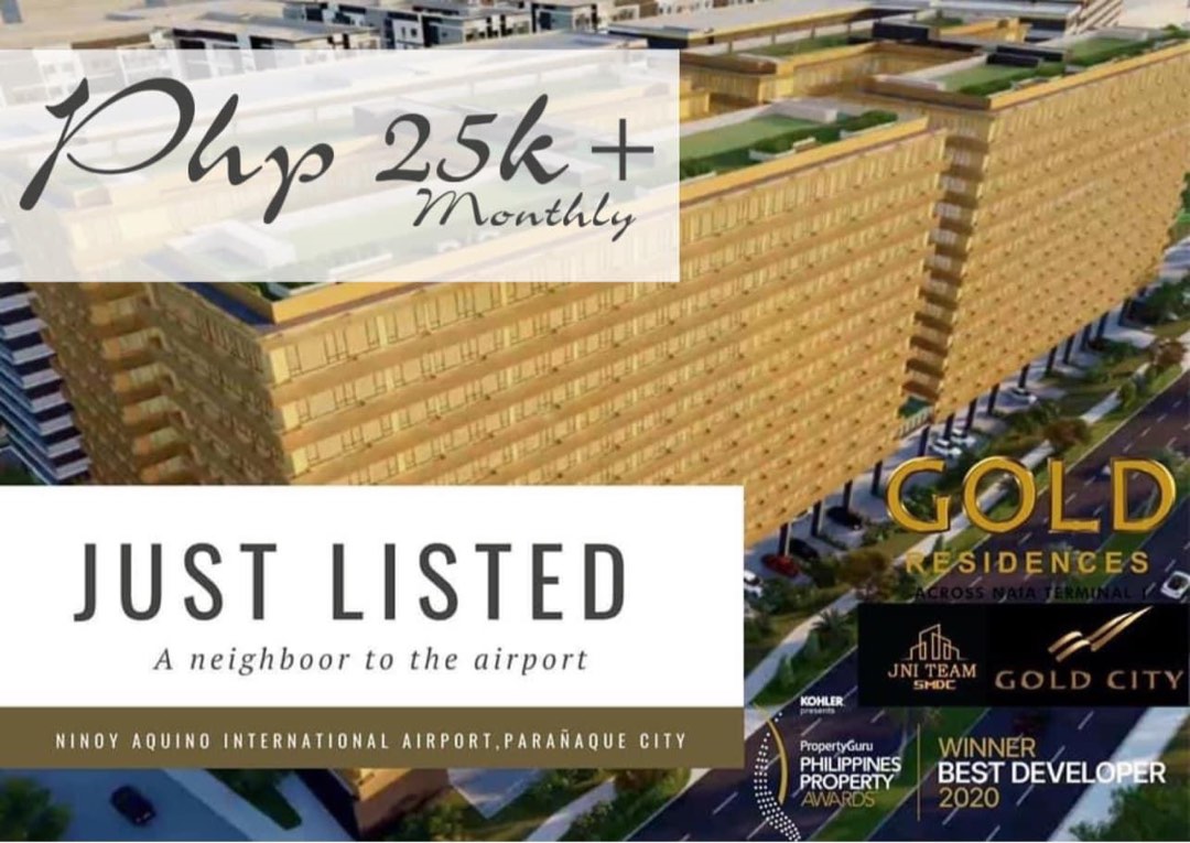 Gold Residences-NAIA Terminal 1, Property, For Sale, Apartments ...