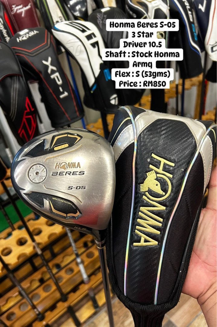 Golf Honma Beres S-05 3 Star, Sports Equipment, Sports & Games, Golf on ...