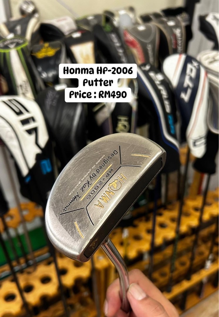 Golf Putter Honma HP-2006, Sports Equipment, Sports & Games, Golf on ...