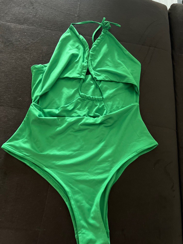 Green One Piece, Women's Fashion, Swimwear, Bikinis & Swimsuits on ...