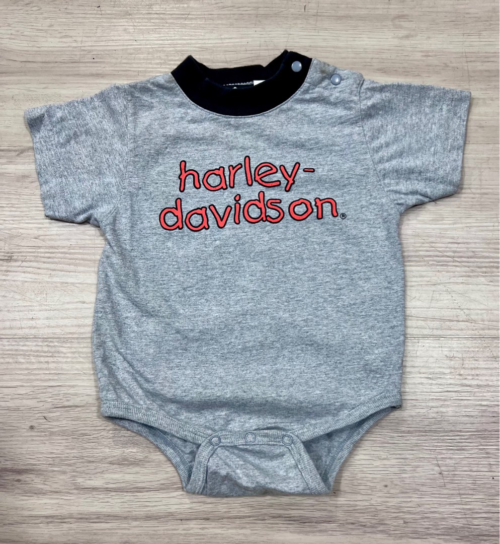 Harley Davidson Baby Romper 18-24M, Babies & Kids, Babies & Kids ...