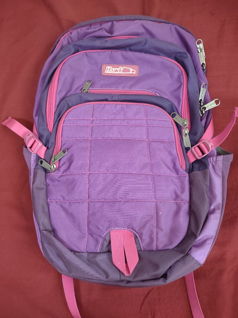 Hawk heavy duty school backpack, Women's Fashion, Bags & Wallets ...