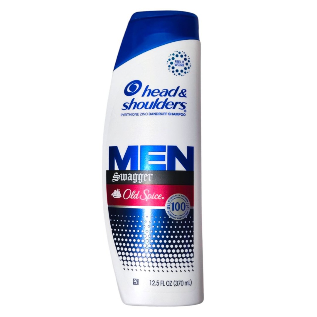 Head & Shoulders Old Spice Swagger Anti-Dandruff Shampoo for Men - Long-lasting Dandruff ...