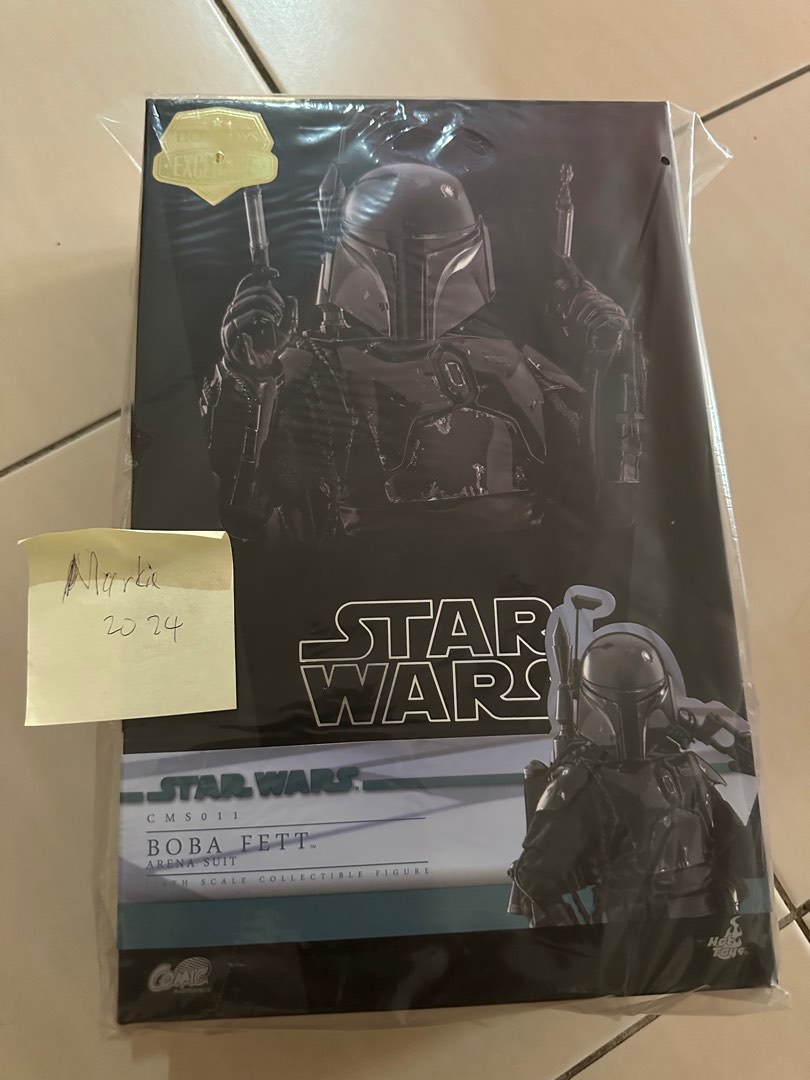 Hot Toys 1/6 CMS011 Star Wars Boba Fett (Arena Suit) Toy Fair Exclusive ...
