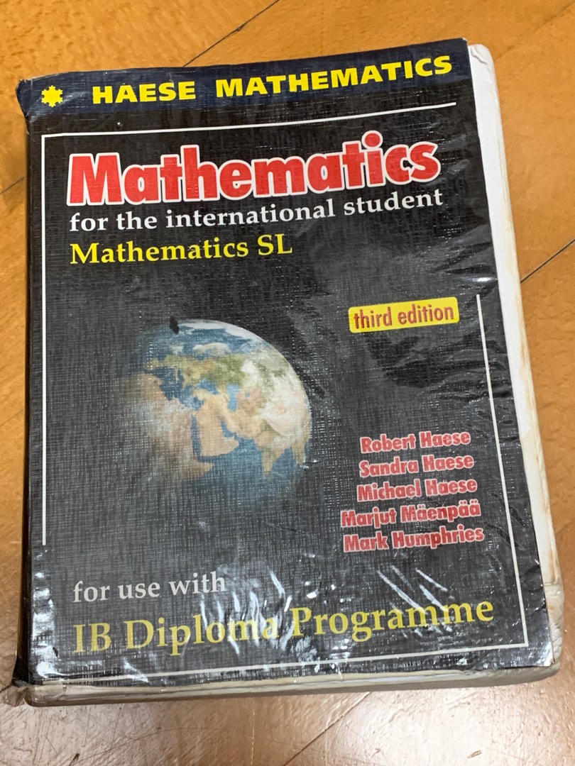 IB Mathematics Textbook, 興趣及遊戲, 書本 & 文具, 教科書 - Carousell