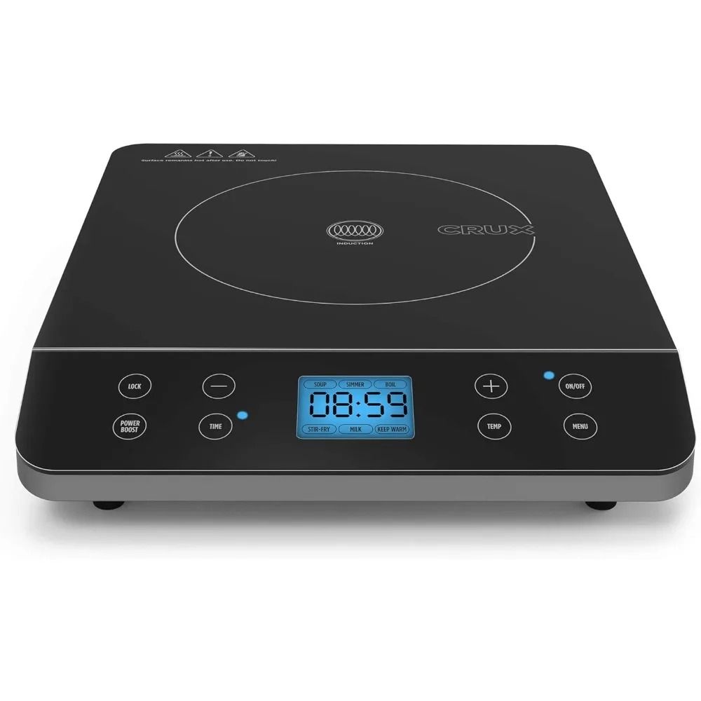 Induction Cooktop, Electric Hot Plate, Programmable Single Burner with ...