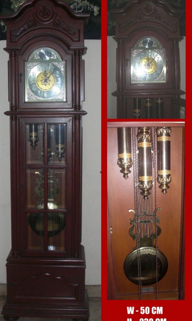 Jam Antik junghans grandfather, Antik, Pajangan di Carousell