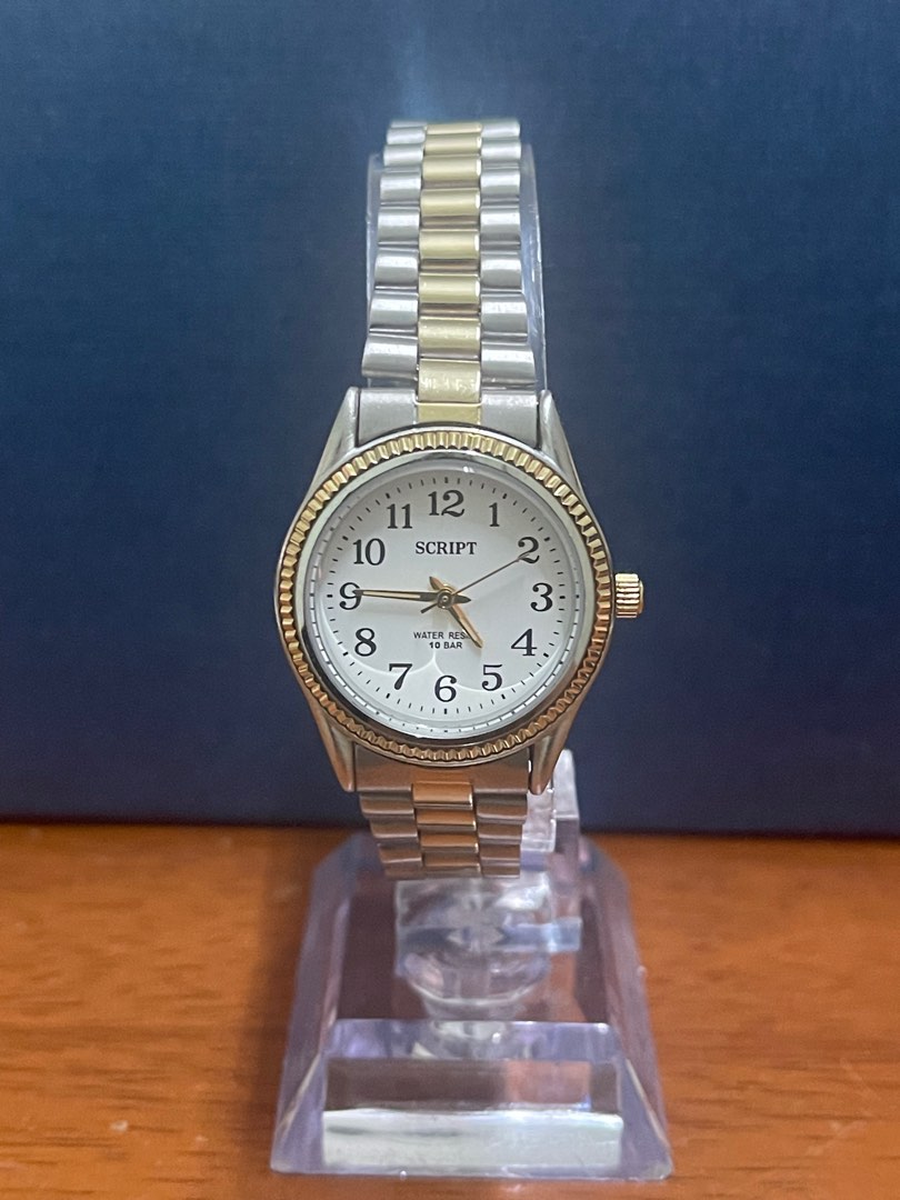 J-Axis Script Watch, Women's Fashion, Watches & Accessories, Watches on ...