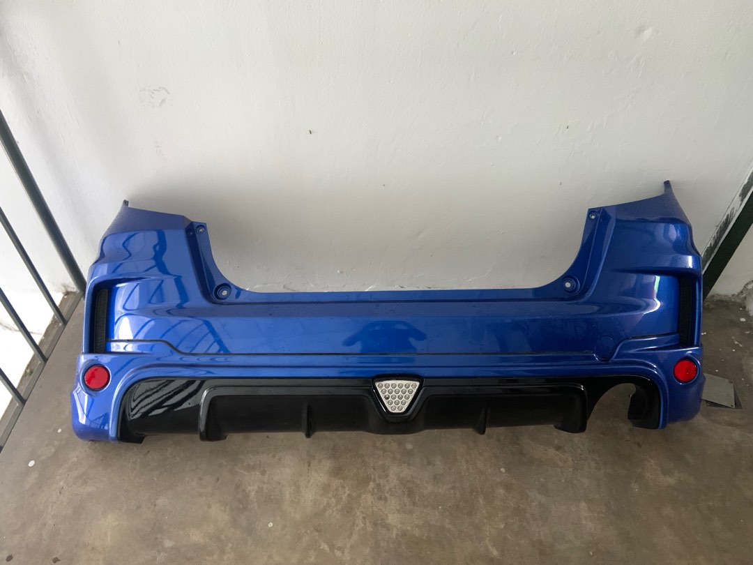 Honda Jazz Ge8 Rear Bumper Mugen, Auto Accessories on Carousell
