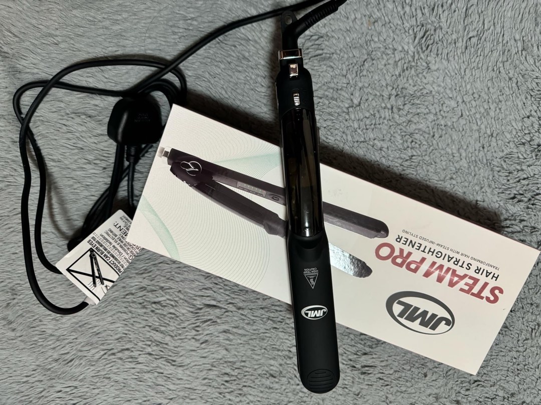 JML Steam Pro Hair Straightener, Beauty & Personal Care, Hair on Carousell