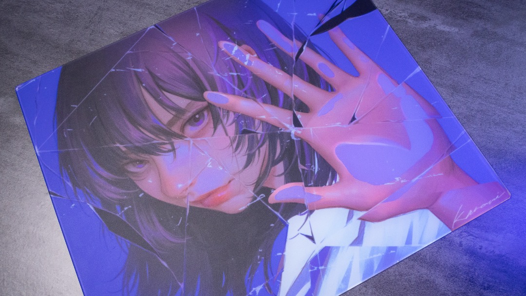 Kanami SAI Limited edition Glass Mousepad, Computers & Tech, Parts ...