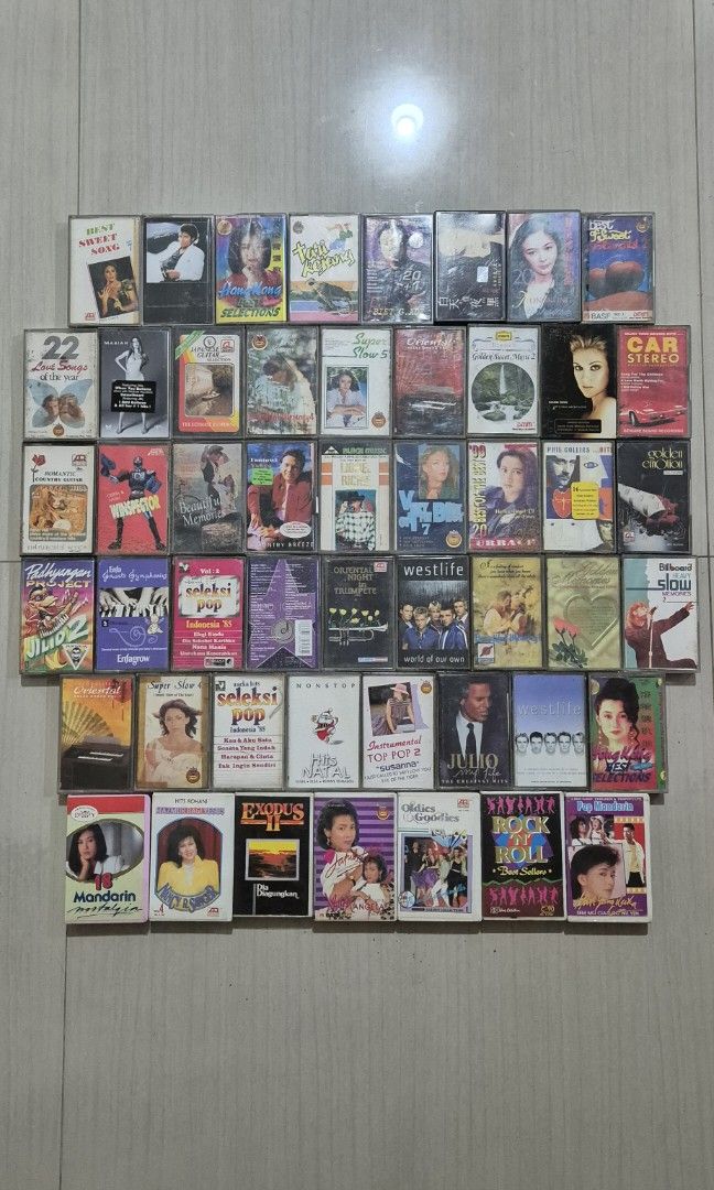 Kaset Pita Original Jadul, Musik & Media, CD, DVD & Lainnya di Carousell