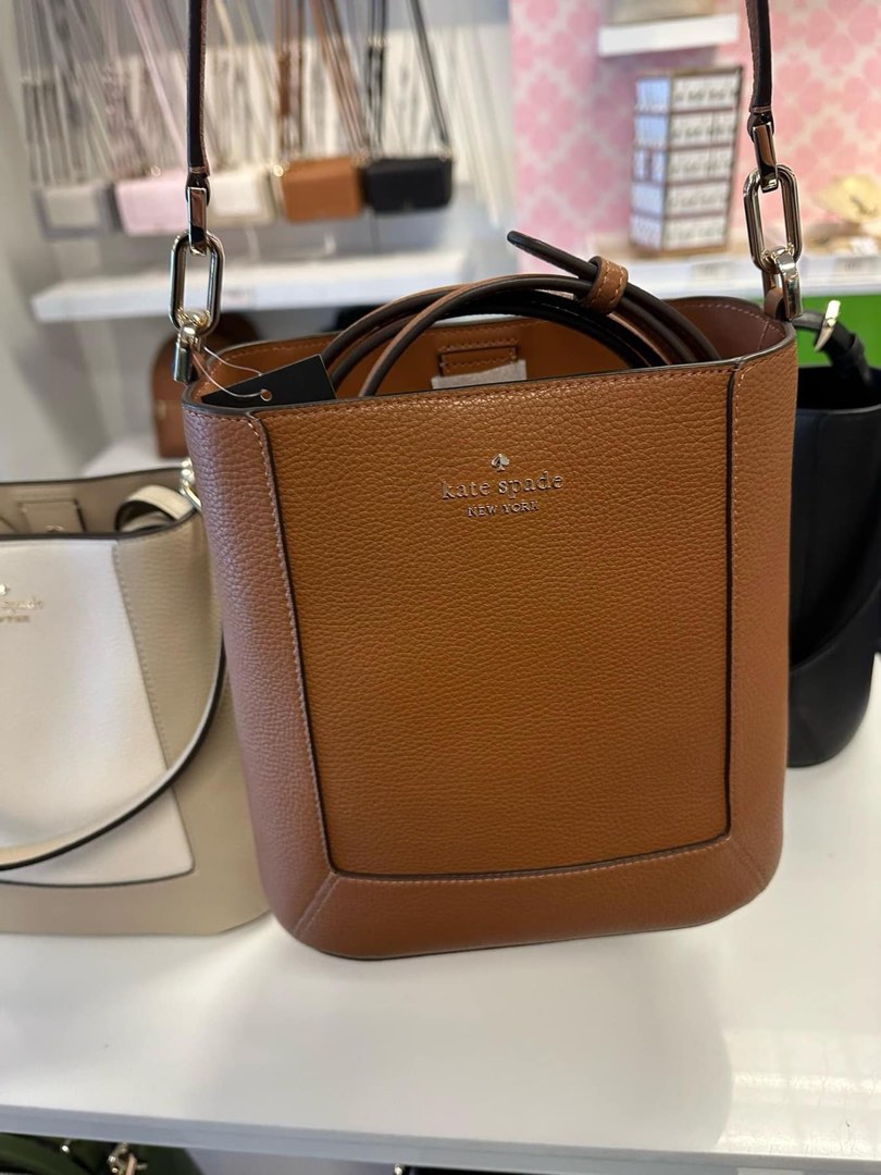 Kate Spade Lena Bucket Bag, Luxury, Bags & Wallets on Carousell