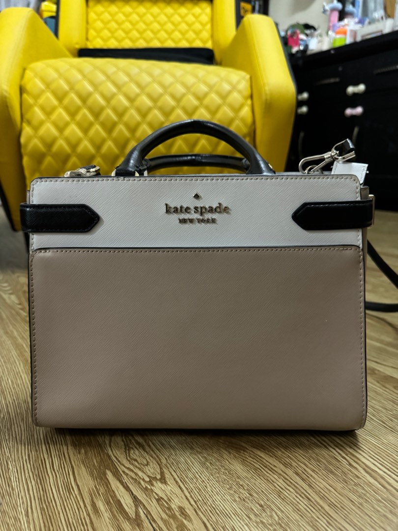 Kate Spade Original Staci Medium Satchel Bag Colourblock Perfect ...