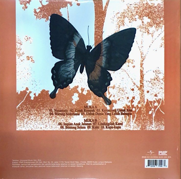 Kembara - Seniman Jalanan ( Vinyl / LP / Piring Hitam ) 2024, Audio ...
