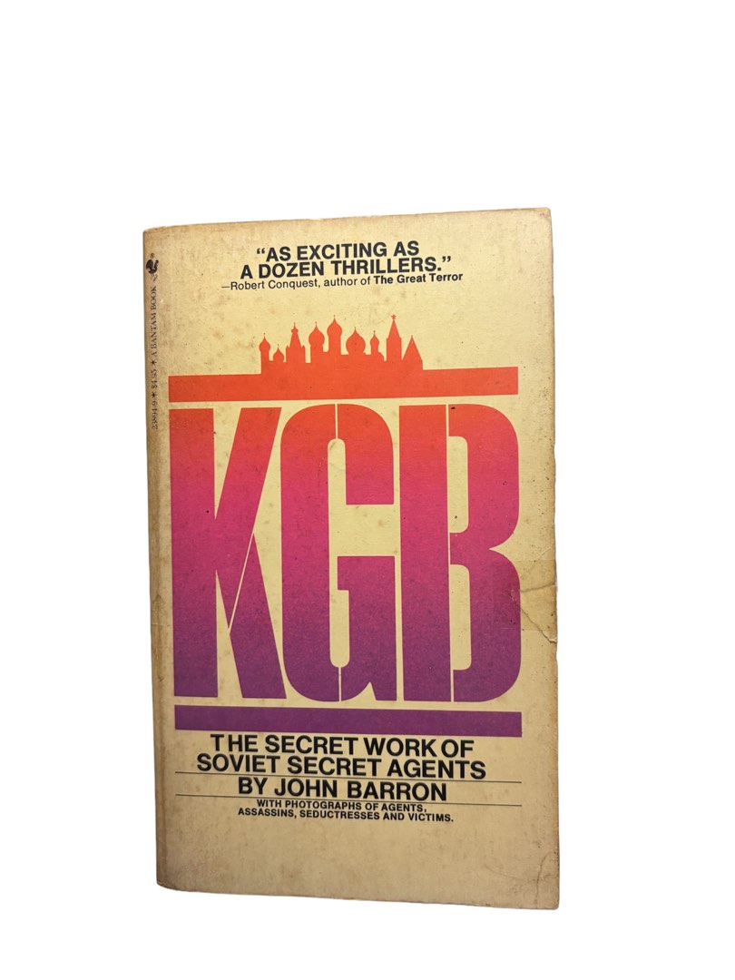 KGB: The Secret Work of Soviet Secret Agents by John Barron, Hobbies ...