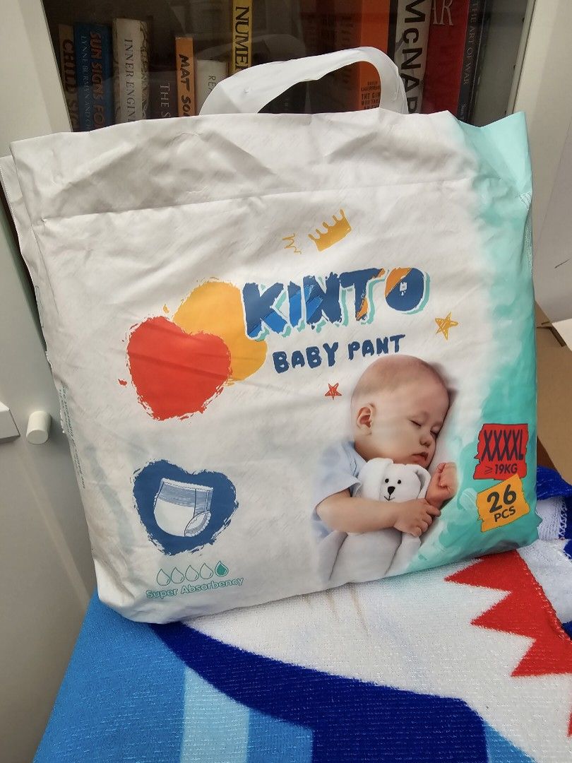 Kinto Diaper Pants 4XL >19kg, Babies & Kids, Bathing & Changing ...