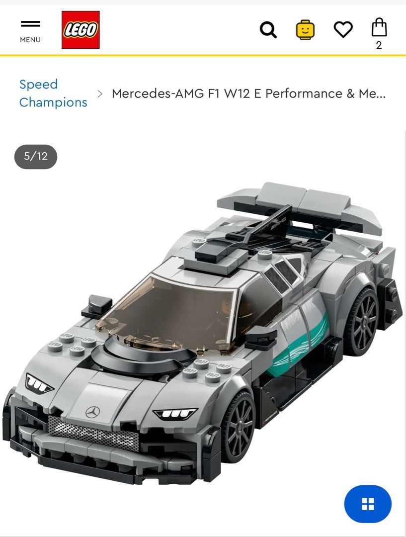 Lego / Mercedes-AMG F1 W12 E Performance & Mercedes-AMG Project One ...