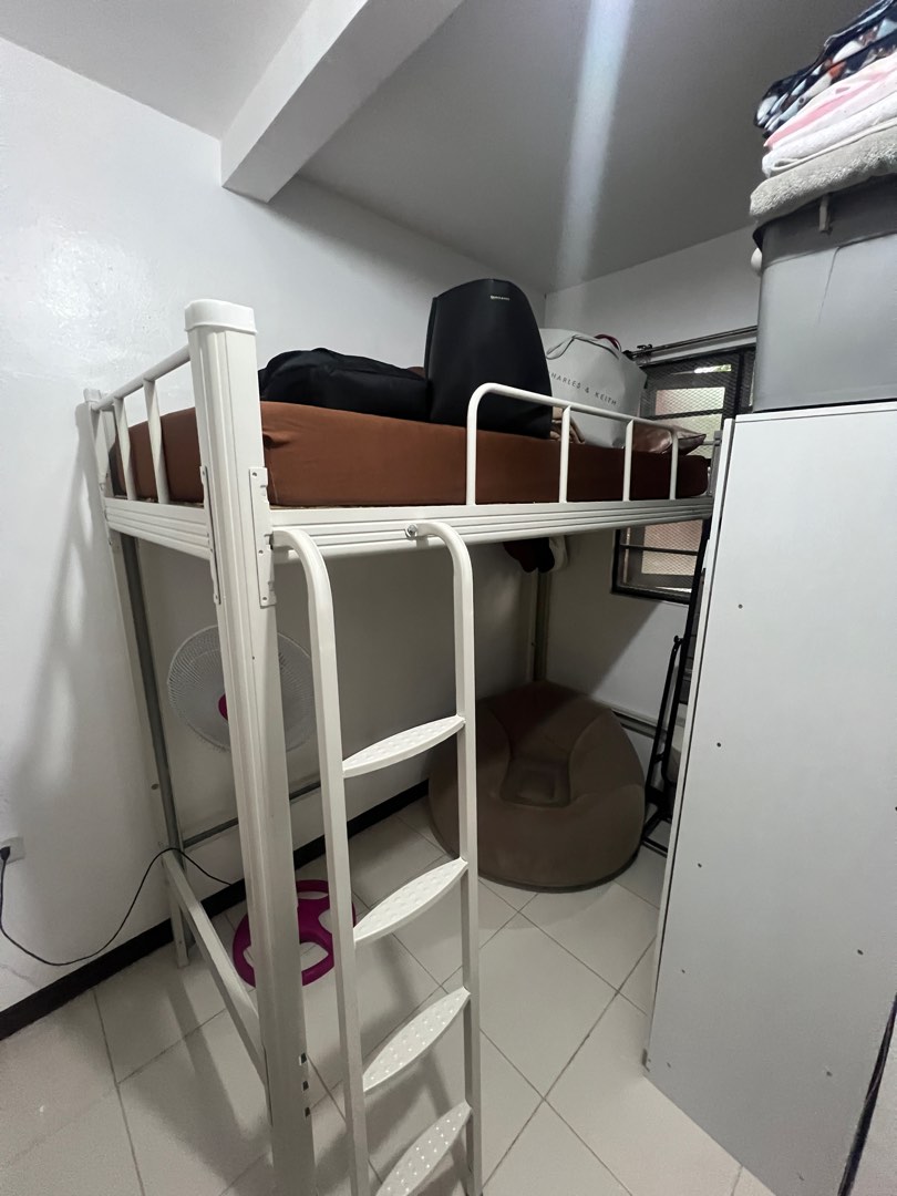 Loft type bed frame FOAM NOT INCLUDED, Furniture & Home Living ...