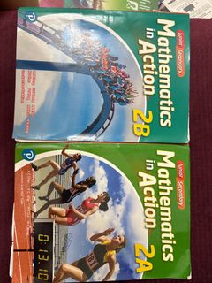 Mathematics in Action 2A 2B, 興趣及遊戲, 書本 & 文具, 教科書 - Carousell