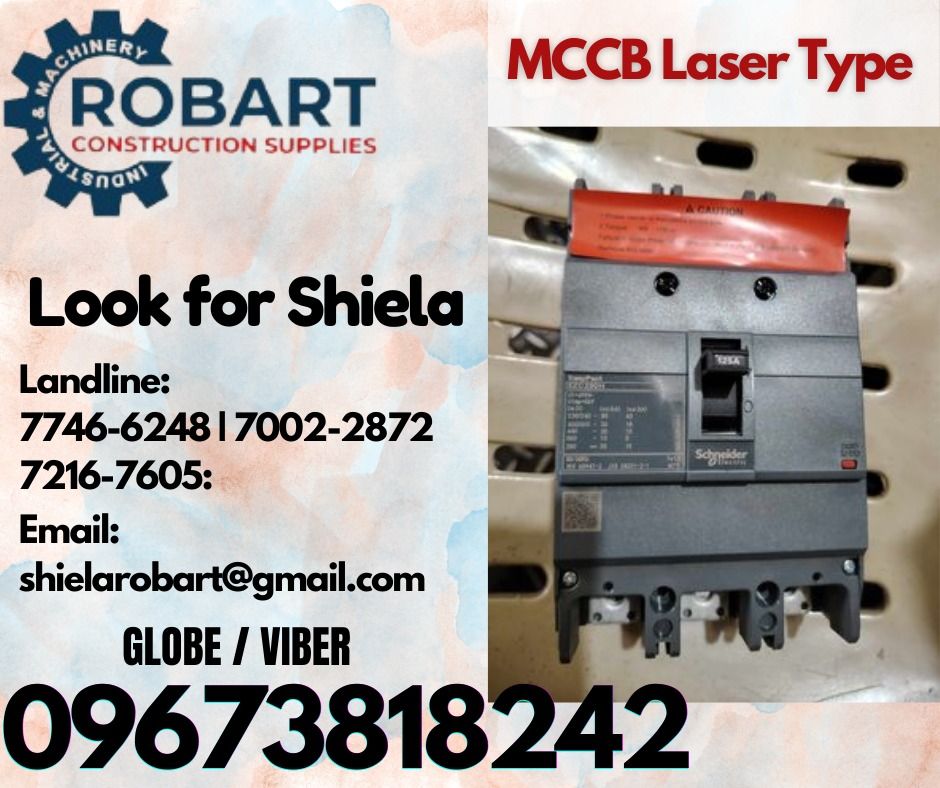 MCCB Laser Type, Commercial & Industrial, Construction Tools ...
