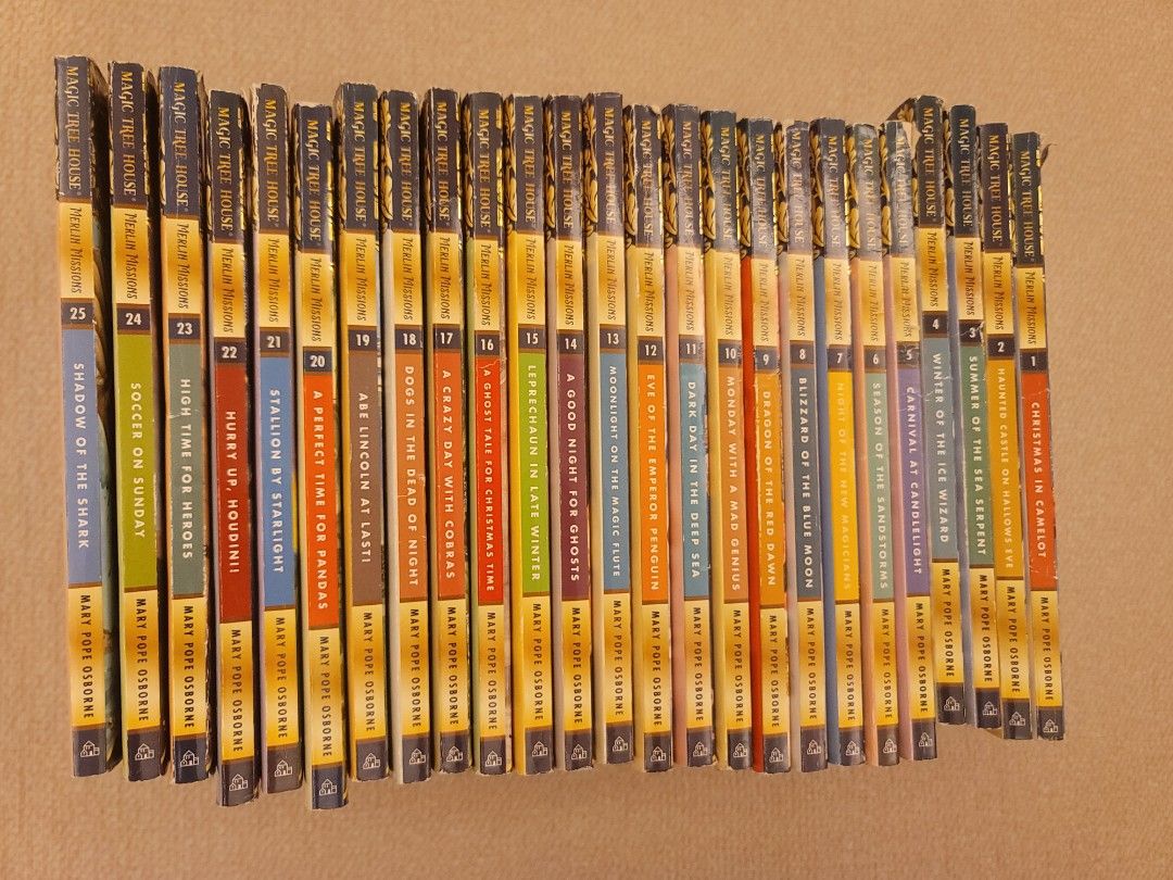Merlin Missions 系列, 興趣及遊戲, 書本 & 文具, 小朋友書 - Carousell