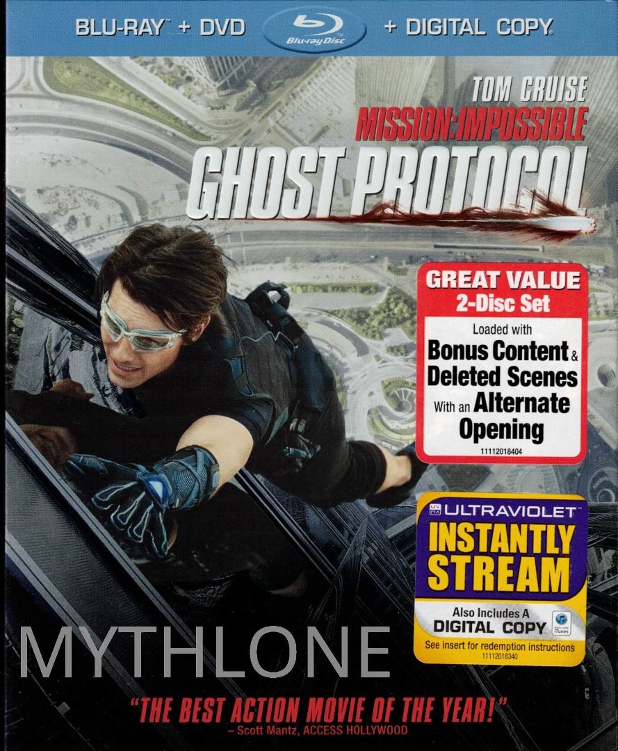 mission impossible ghost protocol blu ray