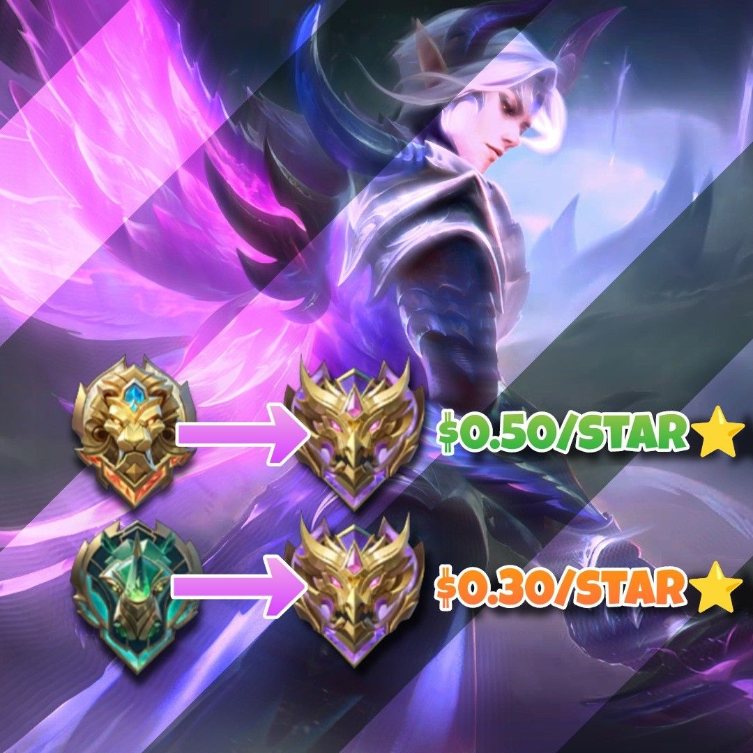 Mobile Legends Rank boost, Video Gaming, Gaming Accessories, In-Game ...