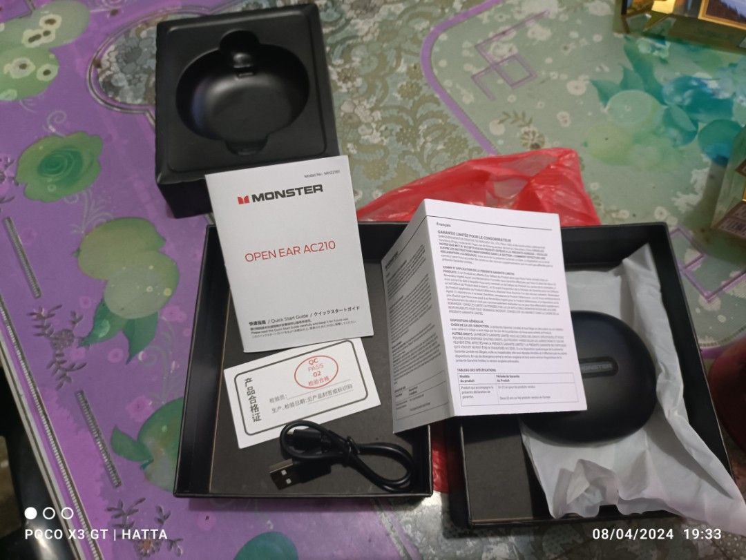 Monster Open Ear AC210, Audio, Earphones on Carousell