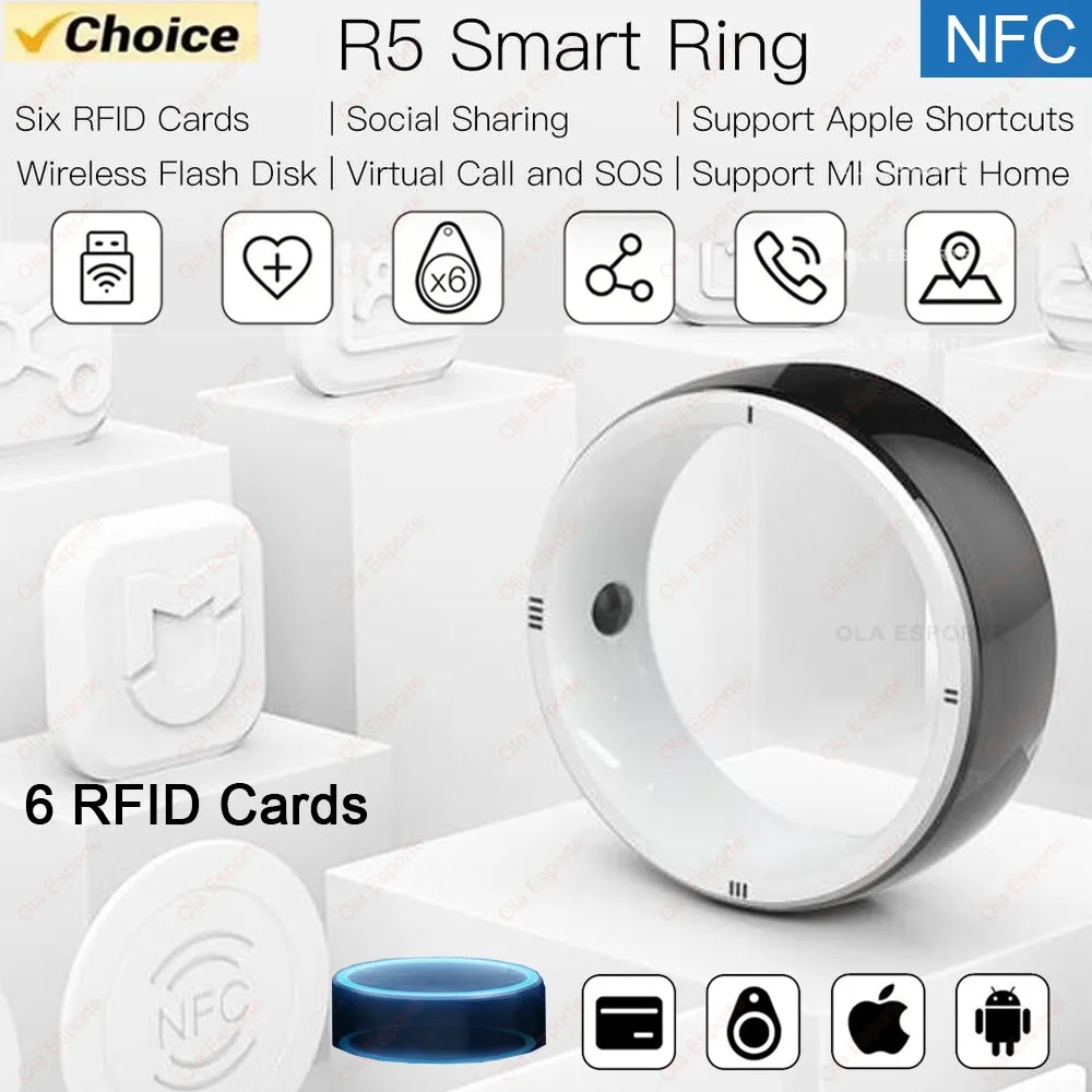 Multifunction R5 Smart Ring Smart Wearable Device R4 Upgraded Health Positioning Rings Non-heart ...