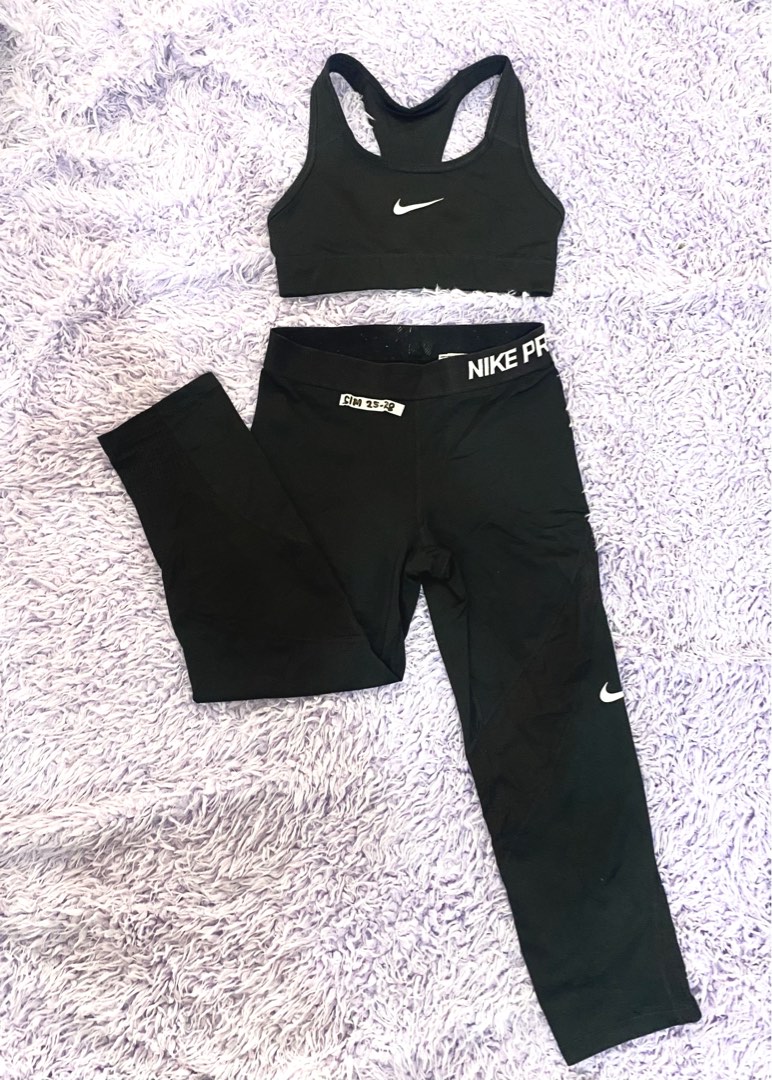 Nike Pro Sportswear, Women's Fashion, Activewear on Carousell
