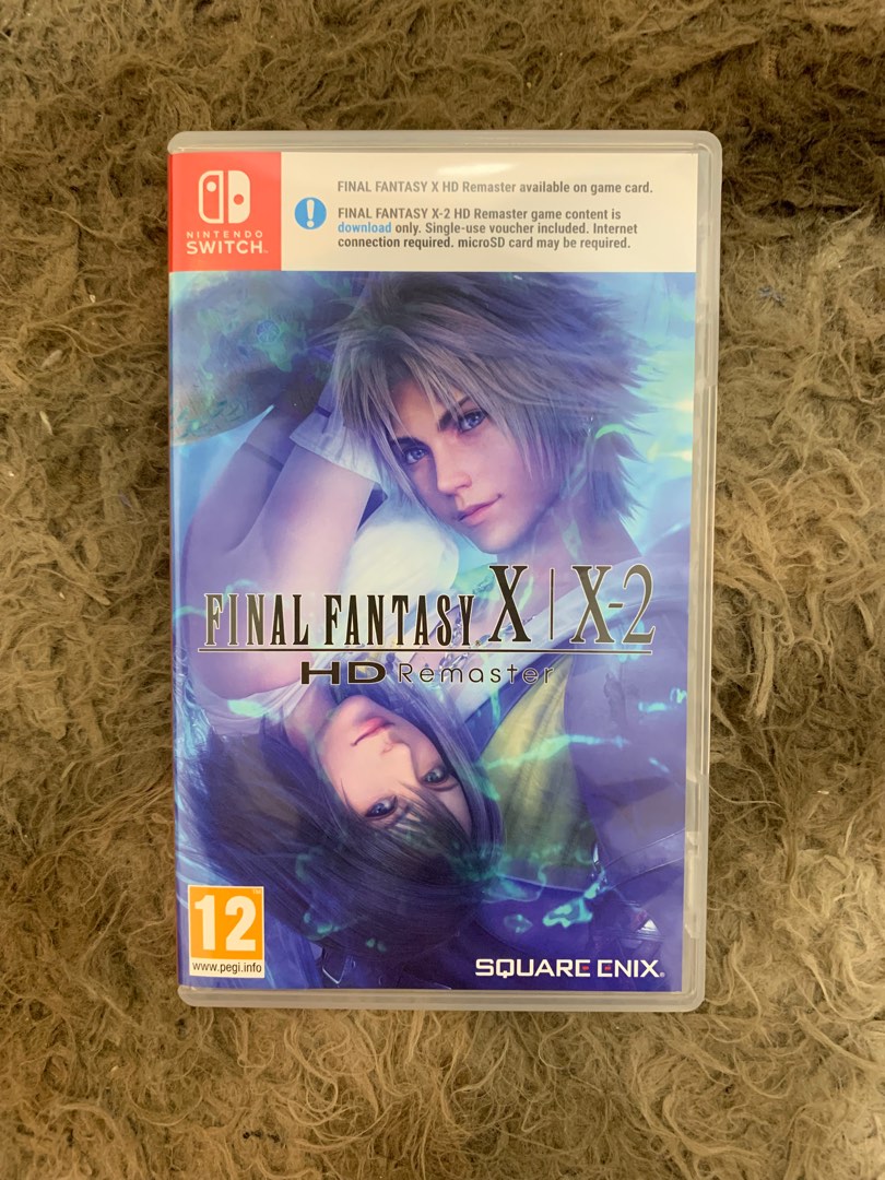 Nintendo Switch Final Fantasy X HD Remaster (Used), Video Gaming, Video ...