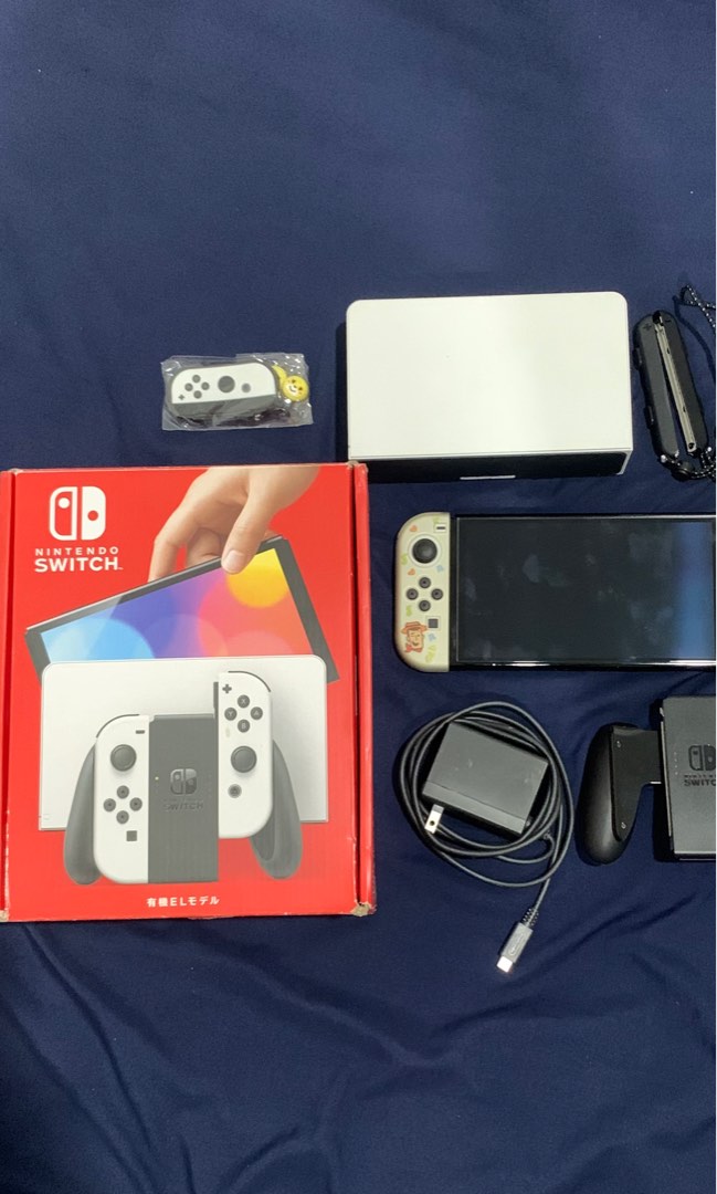 NINTENDO SWITCH OLED (LENGKAP & NEGO), Video Game, Konsol di Carousell