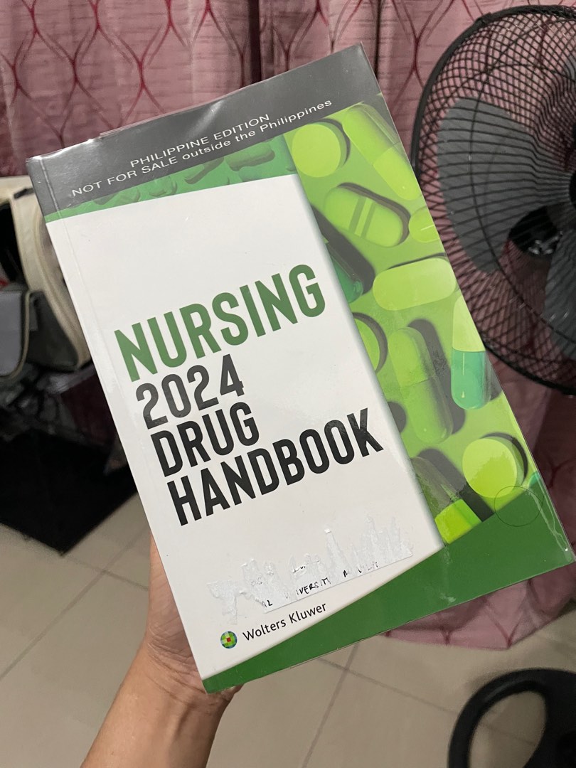 Nursing Drug Handbook 2024, Hobbies & Toys, Books & Magazines, Textbooks on Carousell