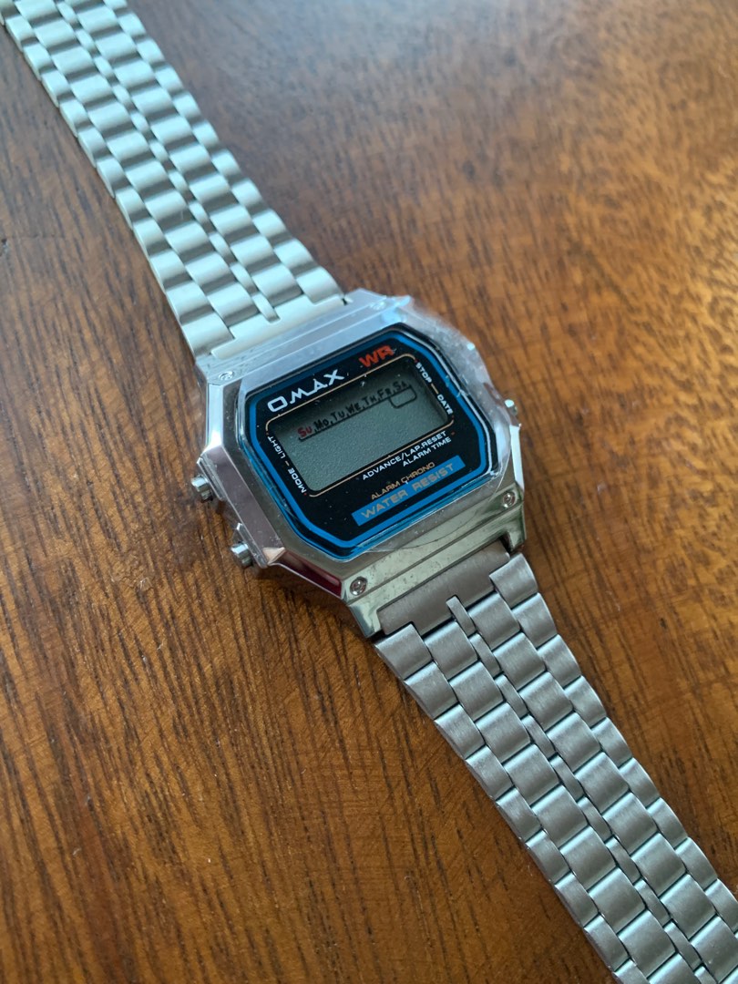 Omax Chronograph Digital Dial Bank Watch, Women's Fashion, Watches ...