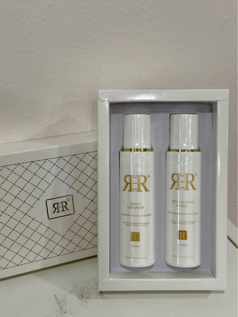 Original R3R Cleaner and Cell Revitalising Toner, Beauty & Personal ...