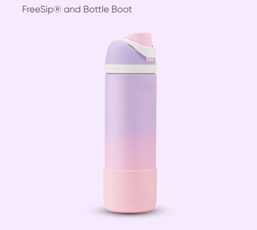Owala 24oz Lavender Soul Sister (with PURPLE boot), Furniture & Home ...