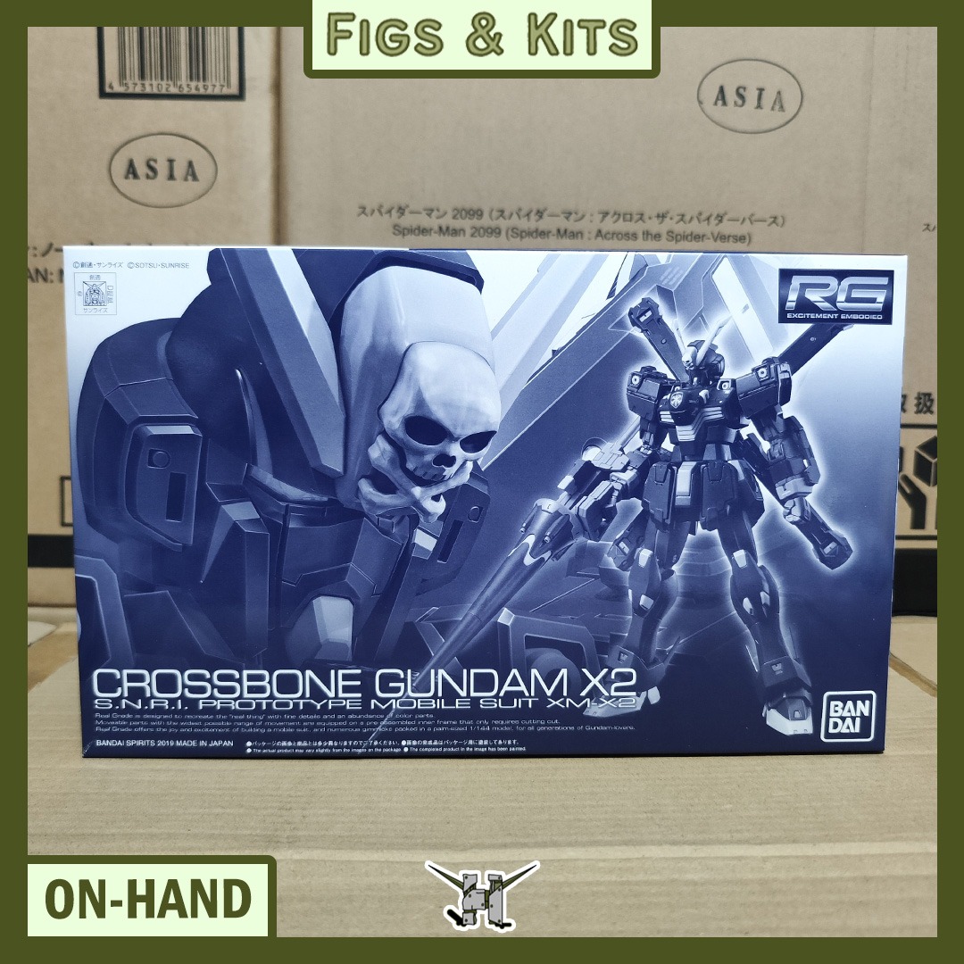 PB RG Crossbone Gundam X2, Hobbies & Toys, Toys & Games on Carousell