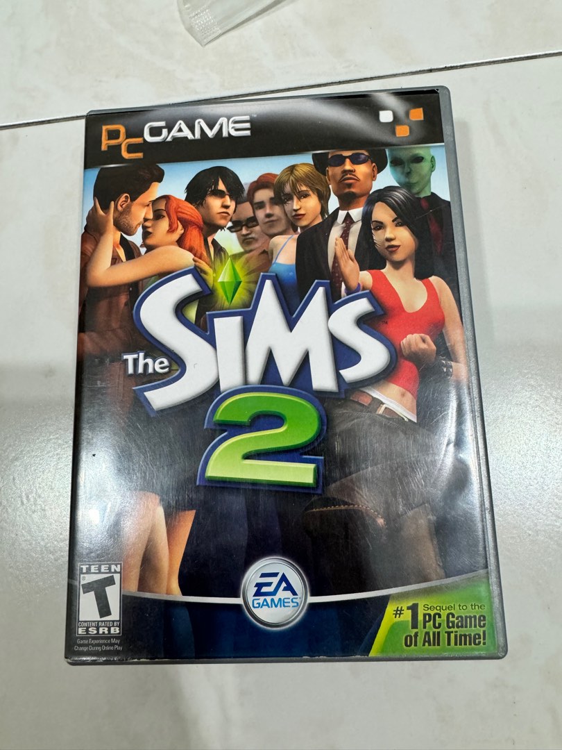 PC Games SIMS 2 original CD, Video Gaming, Video Games, Others on Carousell