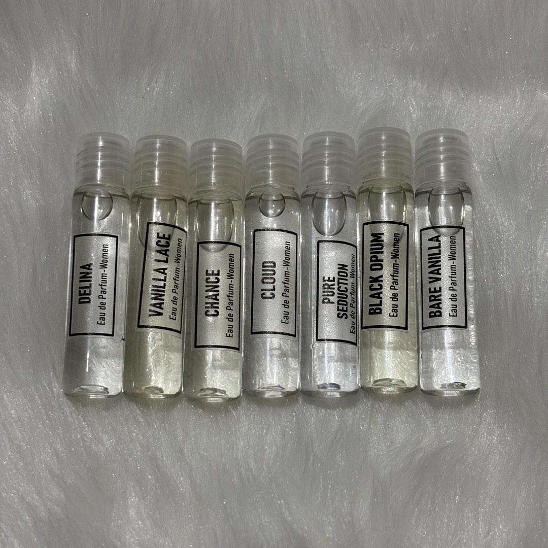 Perfume Tester Size Bottles Inspired Delina Vanilla Lace Chance Cloud ...