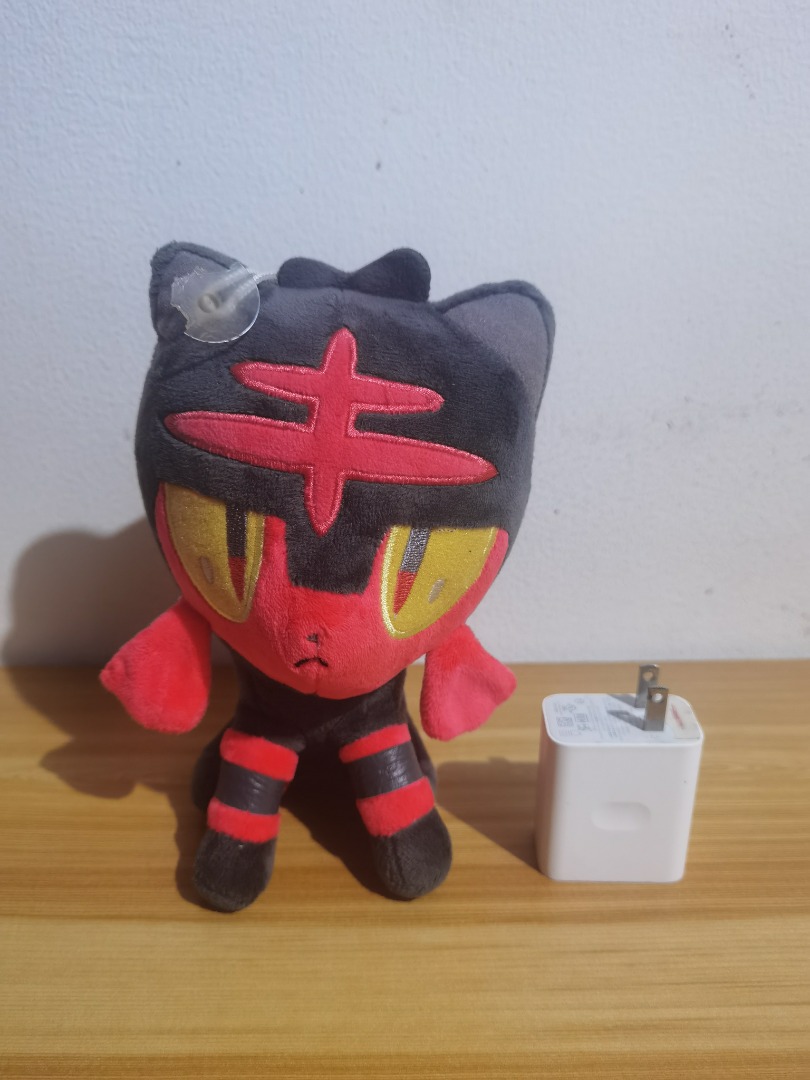 Pokemon - Litten Plush, Hobbies & Toys, Toys & Games on Carousell