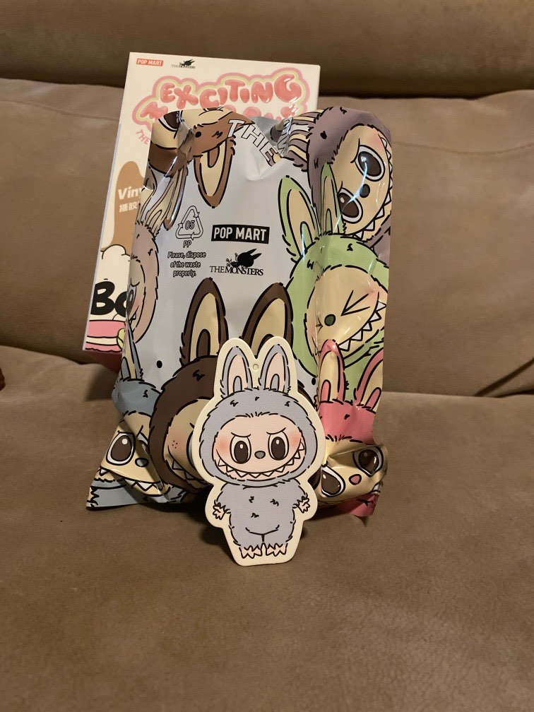 POP MART Labubu Exciting Macaron Sea Salt Coconut, Hobbies & Toys, Toys ...