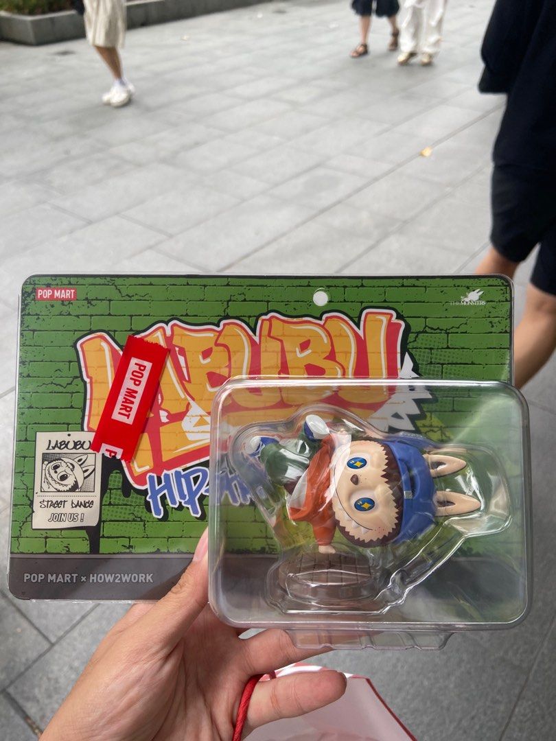 Popmart Labubu Hip Hop Girl, Hobbies & Toys, Toys & Games on Carousell