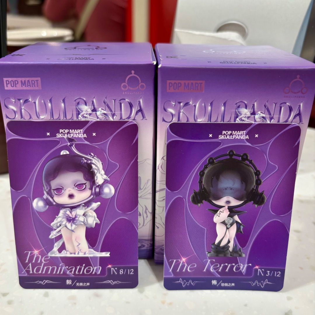 popmart skullpanda the sound (sealed terror and admiration), Hobbies ...